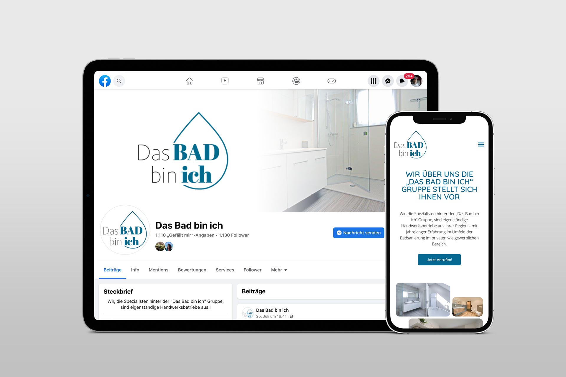 Projekt: "Das Bad bin ich" - PHIL HOFFELNER - Werbeagentur